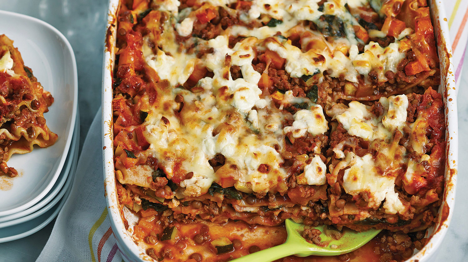 Beef, Lentil & Squash Lasagna – West IGA