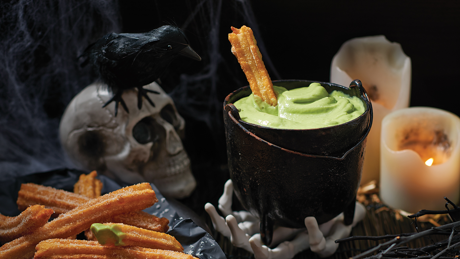 Churros with Green Witches Brew Dip – West IGA