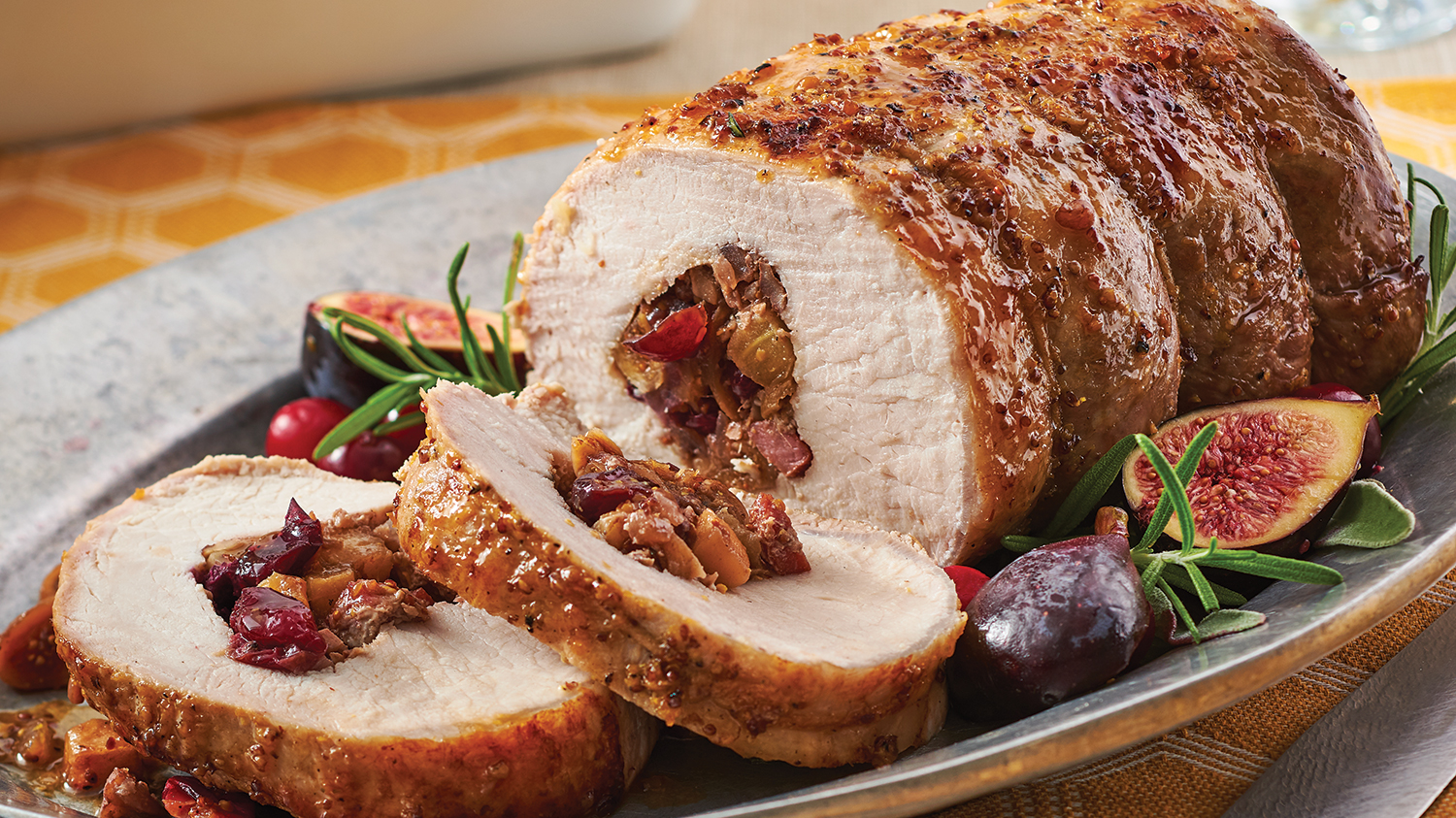 Cranberry & Apple-Stuffed Pork Roast – West IGA