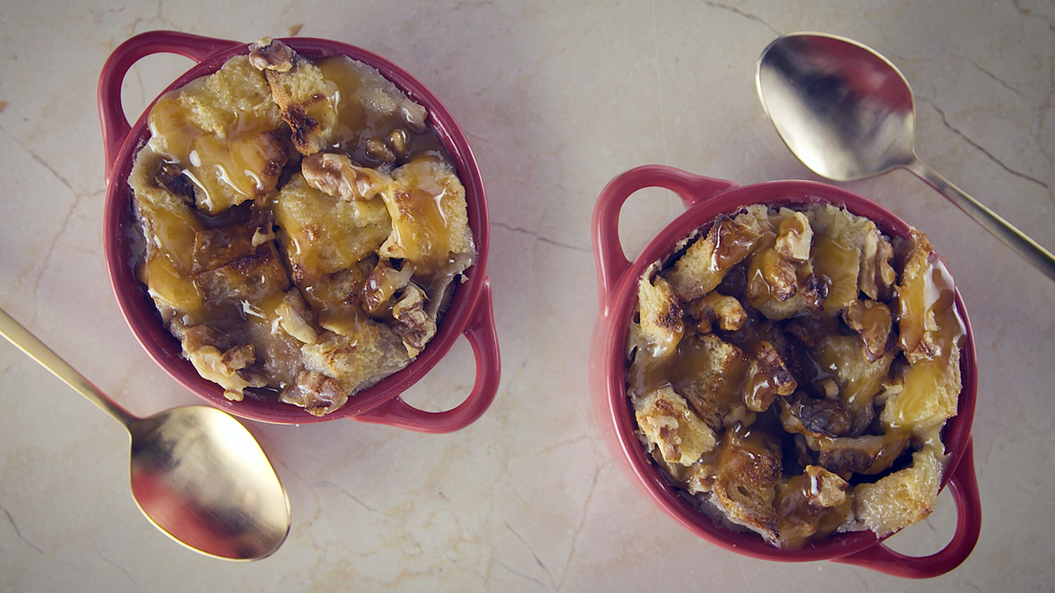 Walnut Bread Pudding For Two – West IGA